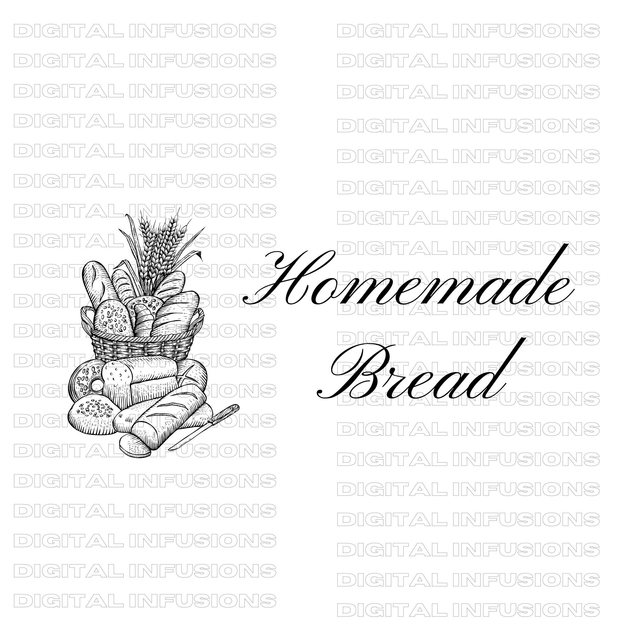 Homemade Bread, Farmhouse Sign SVG & PNG Files - Etsy