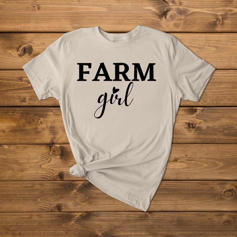 Farm Girl Farming SVG / PNG Digital Design Files for Cutting - Etsy