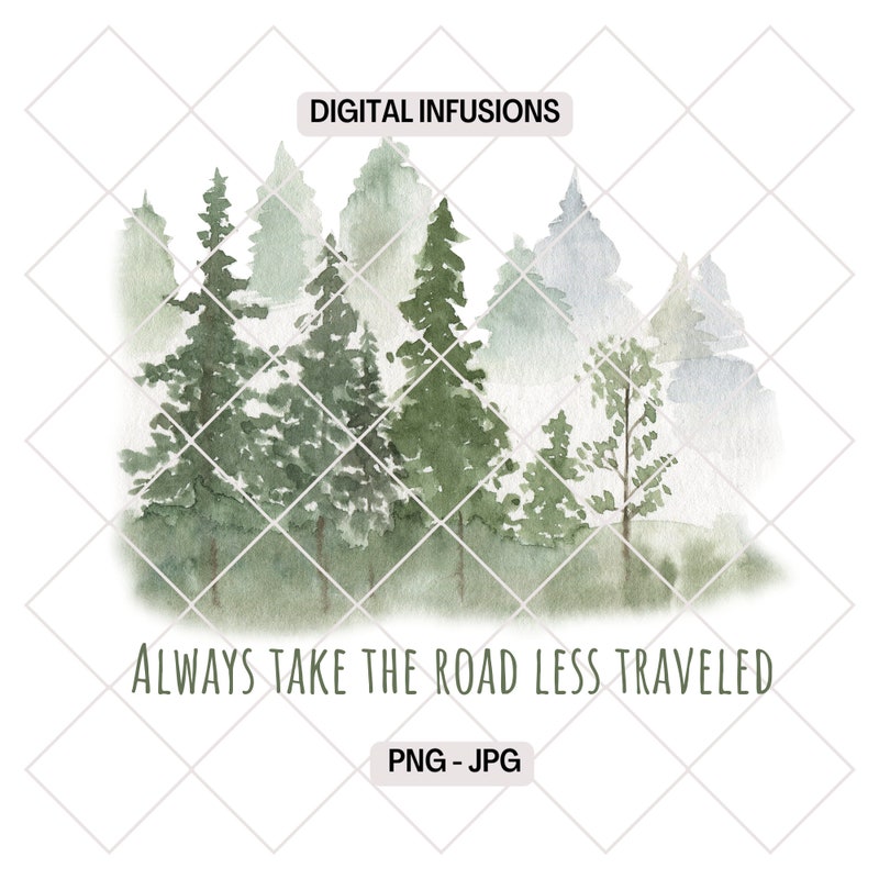 Road Less Traveled - Etsy