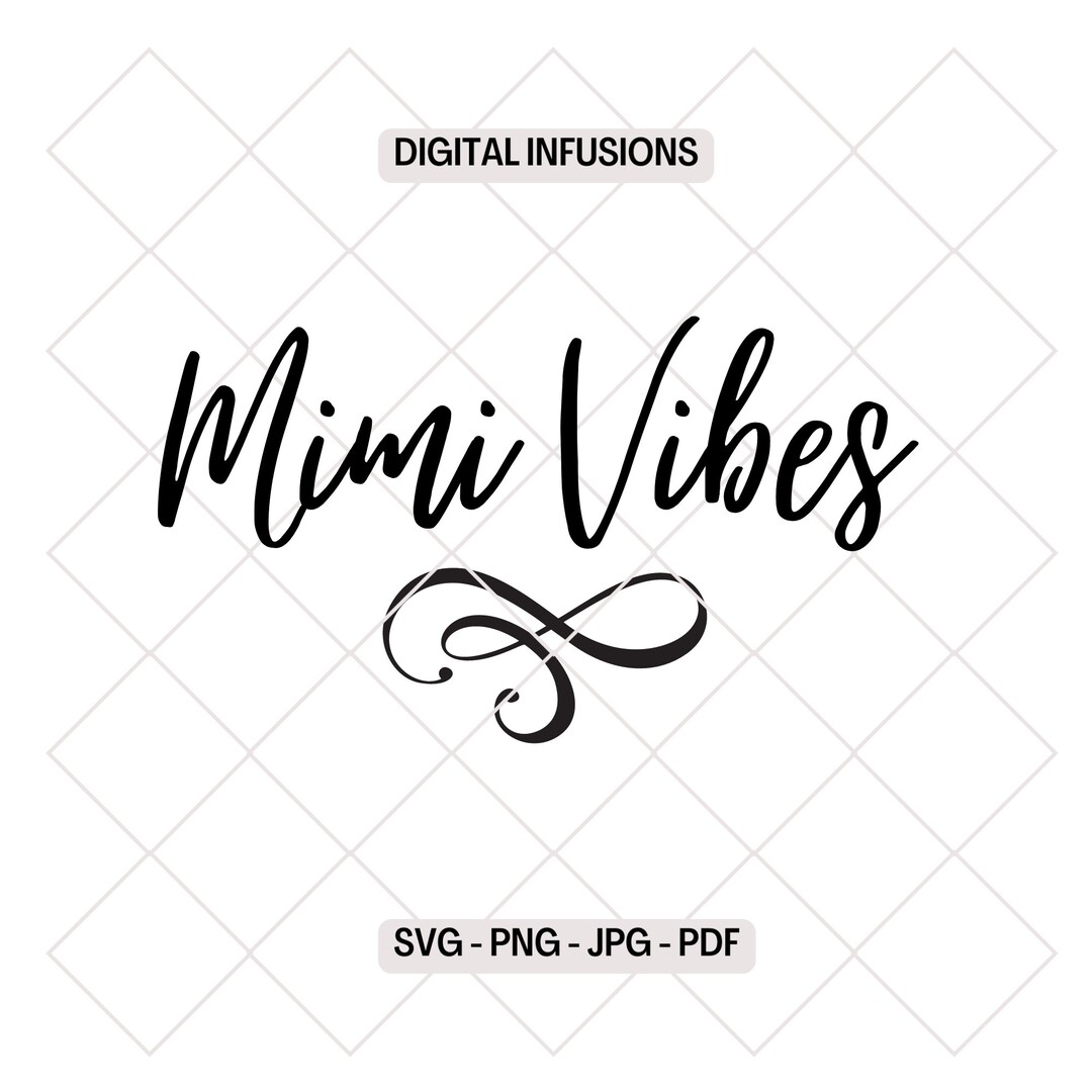 Mimi Vibes SVG & PNG - Etsy