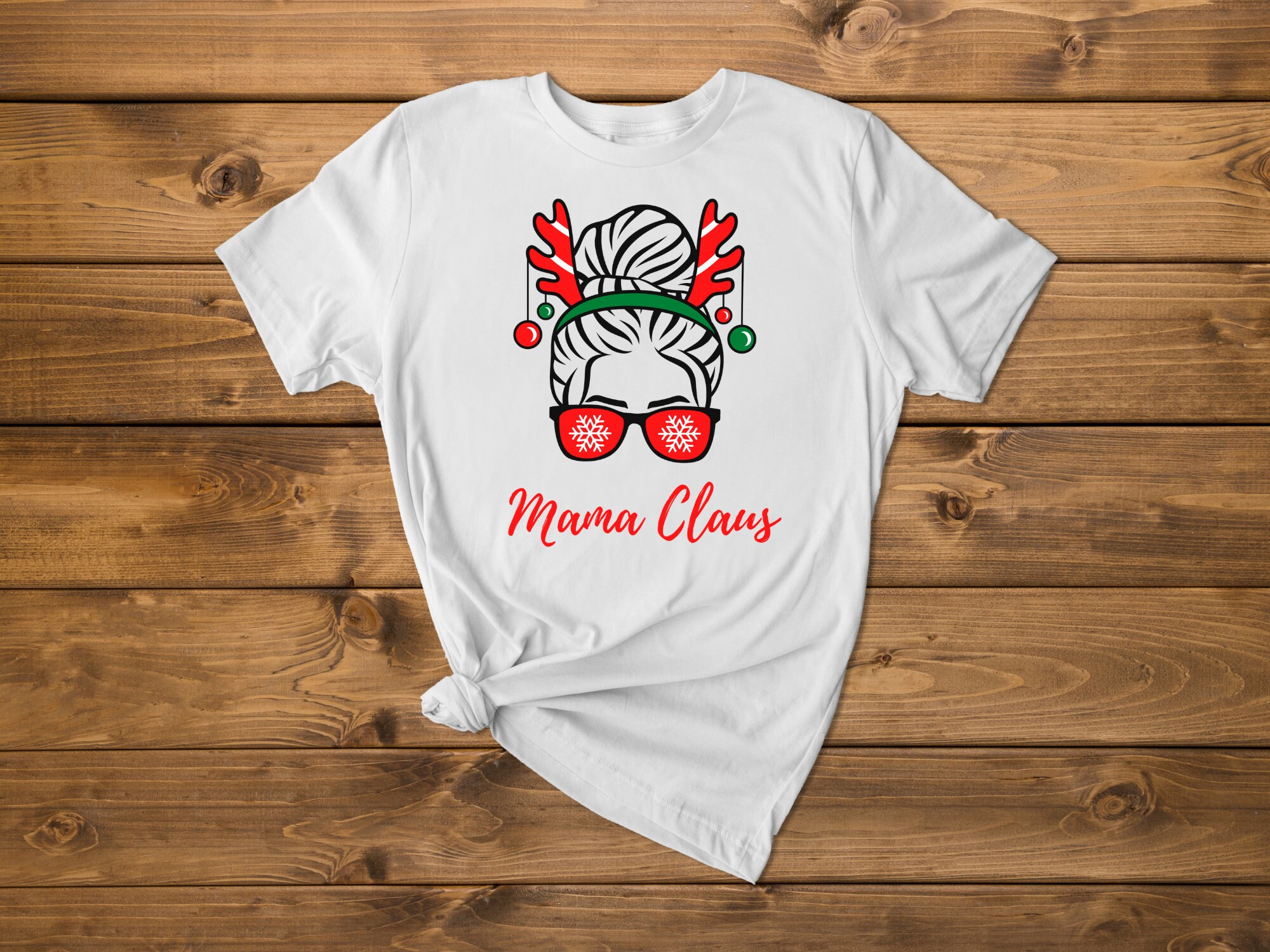 Mama Claus, Christmas SVG & PNG - Etsy