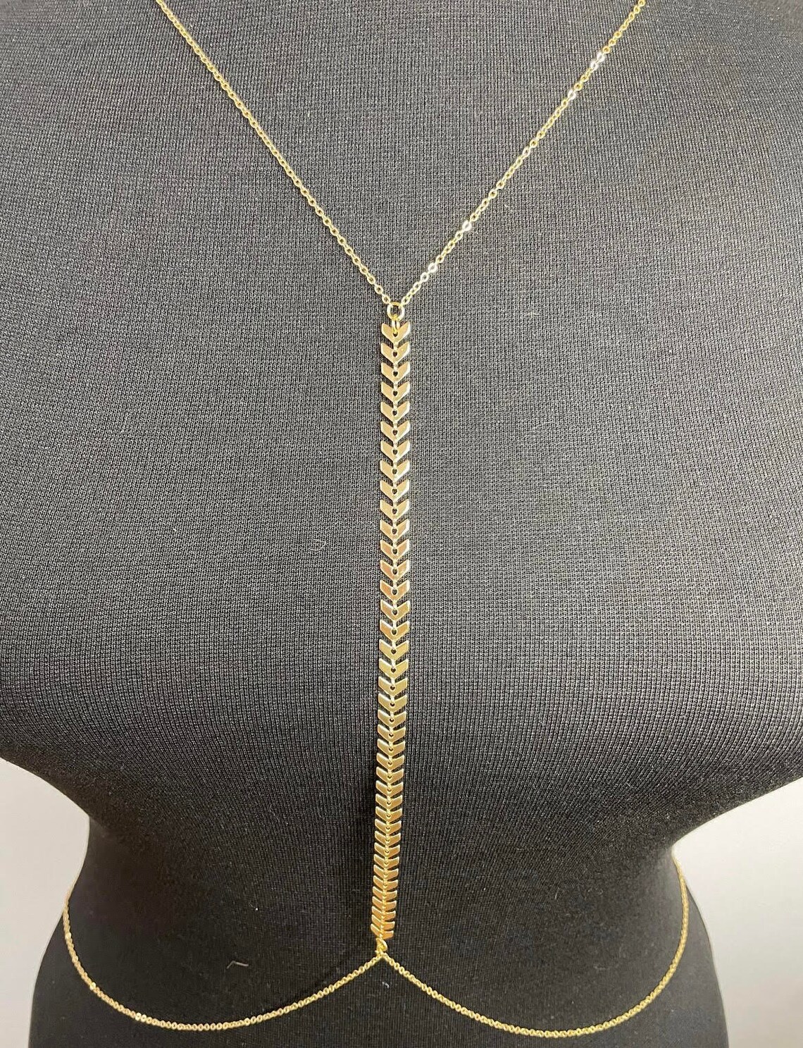 Minimalist Body Chain, Bikini Body Jewelry, Body Chain, Layering Body ...