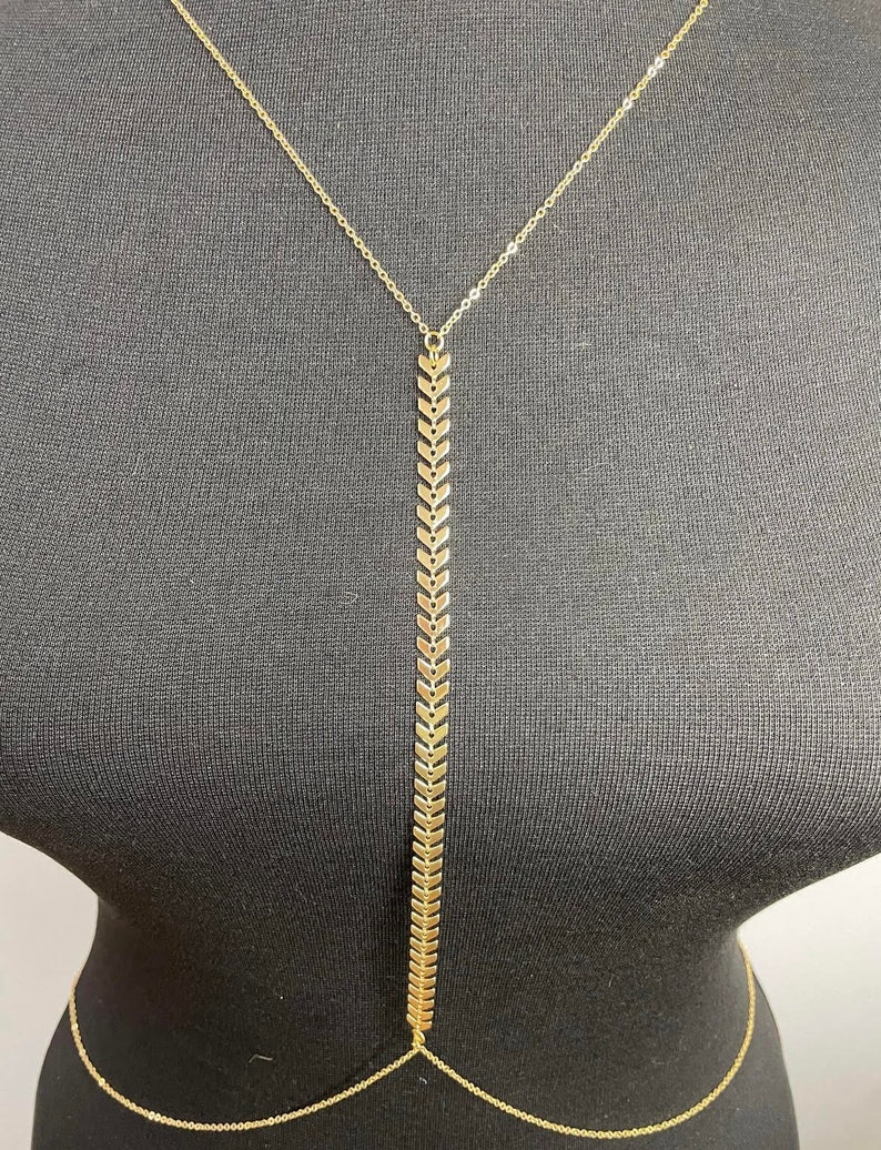 Minimalist Body Chain Bikini Body Jewelry Body Chain | Etsy