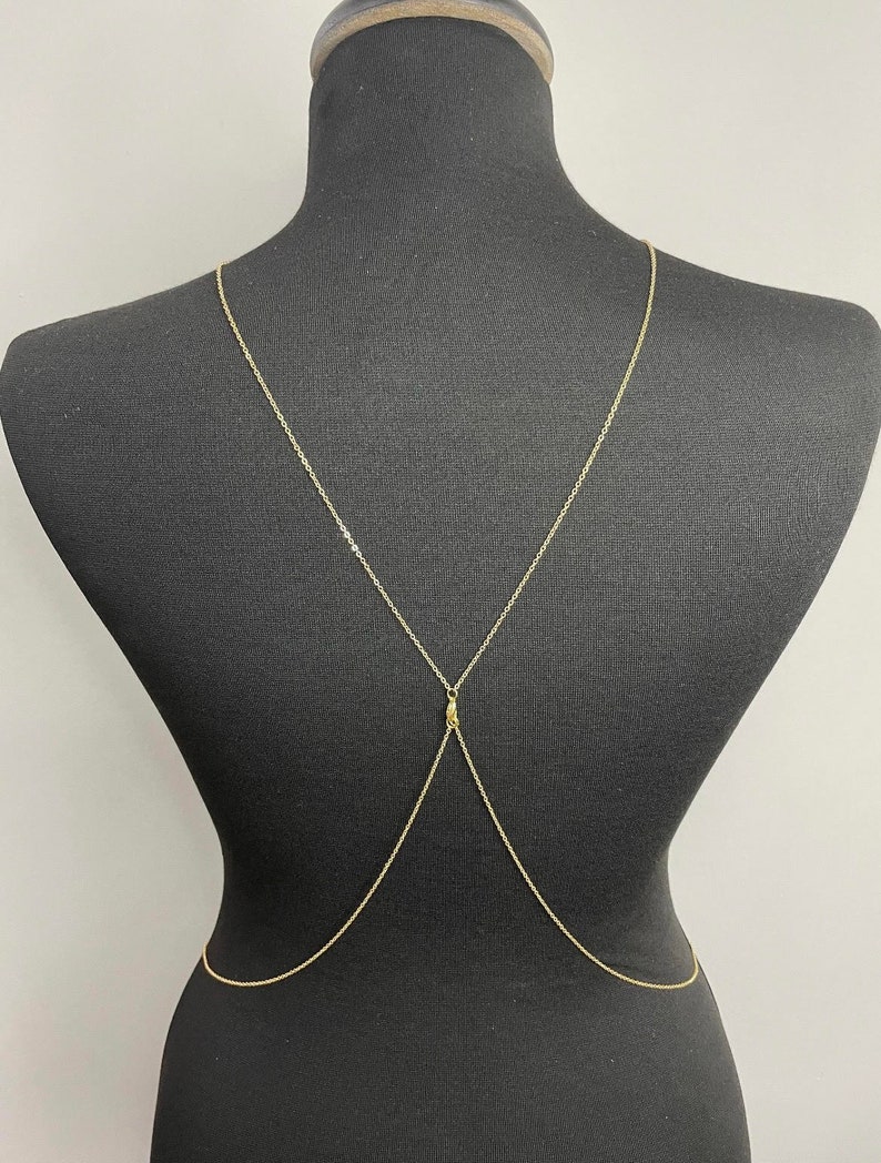 Minimalist Body Chain Bikini Body Jewelry Body Chain | Etsy