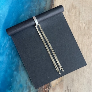 Waterfall Ear Cuff - Silver Cuff With Gold Chain - Liz Fox Roseberry ...