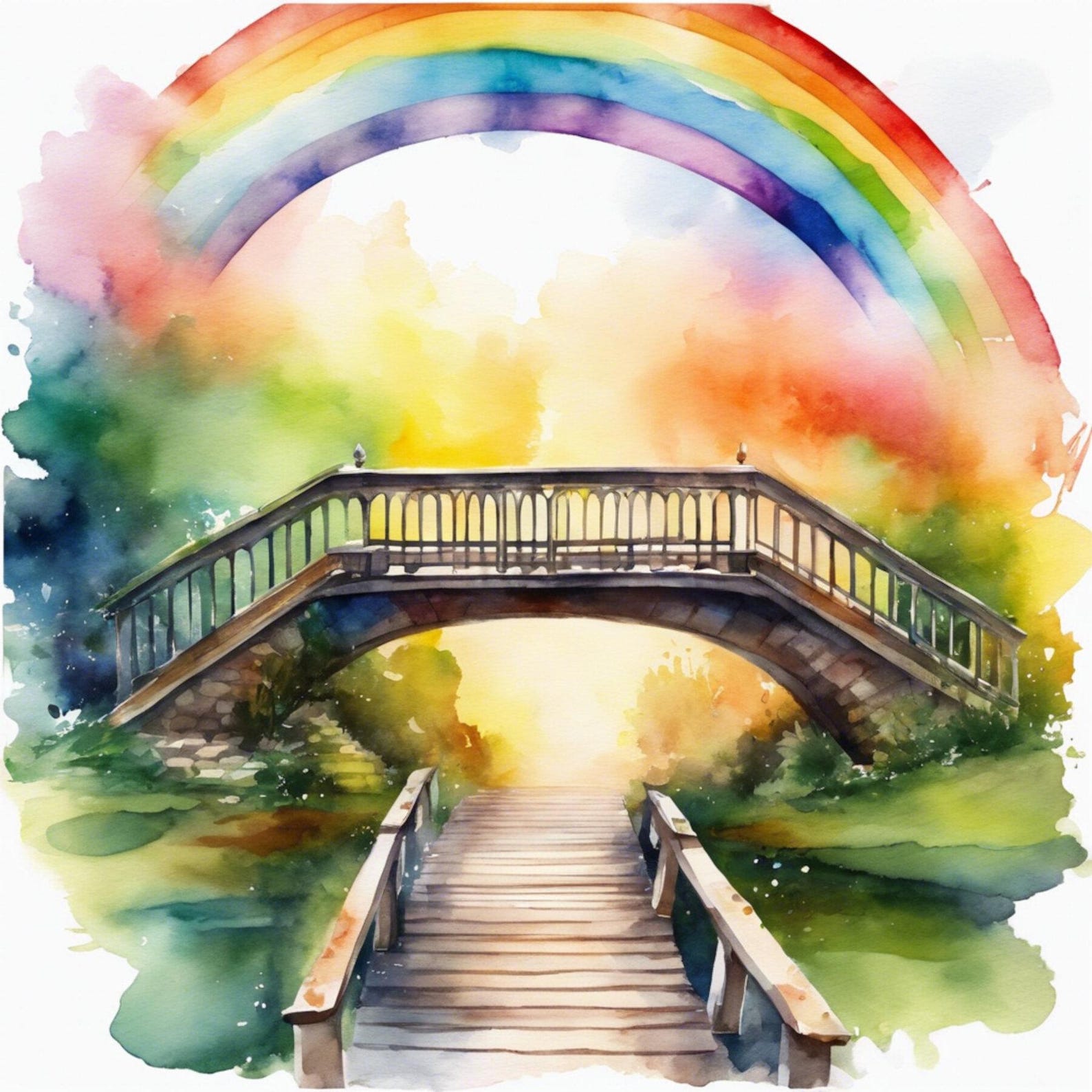 Rainbow Bridge - 10 Jpg Images, Rainbow Bridge Clipart, Rainbow Bridge ...