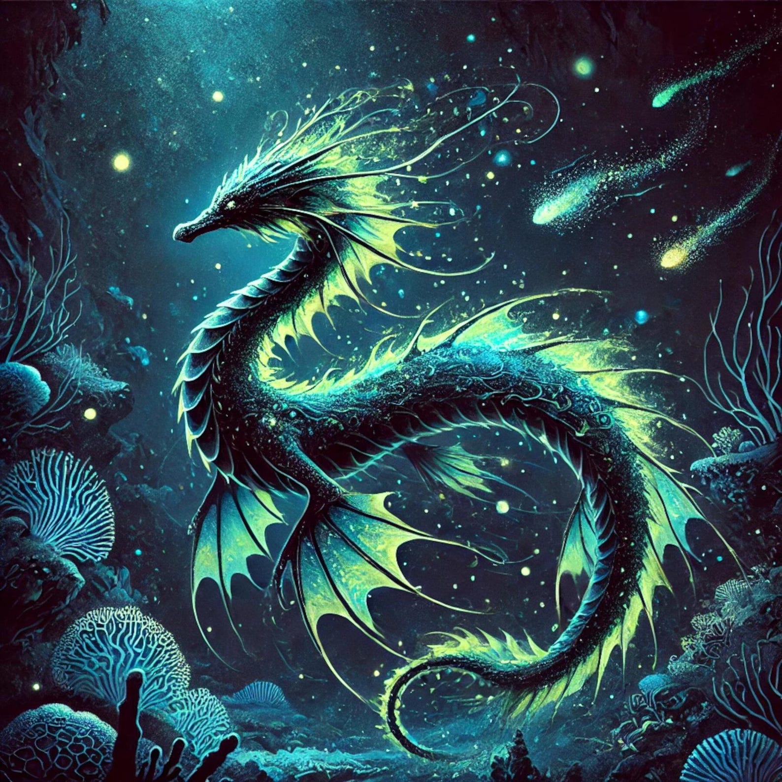 Deep Sea Mysteries, Deep Sea Wonders, Ocean Mysteries, Bioluminescent ...