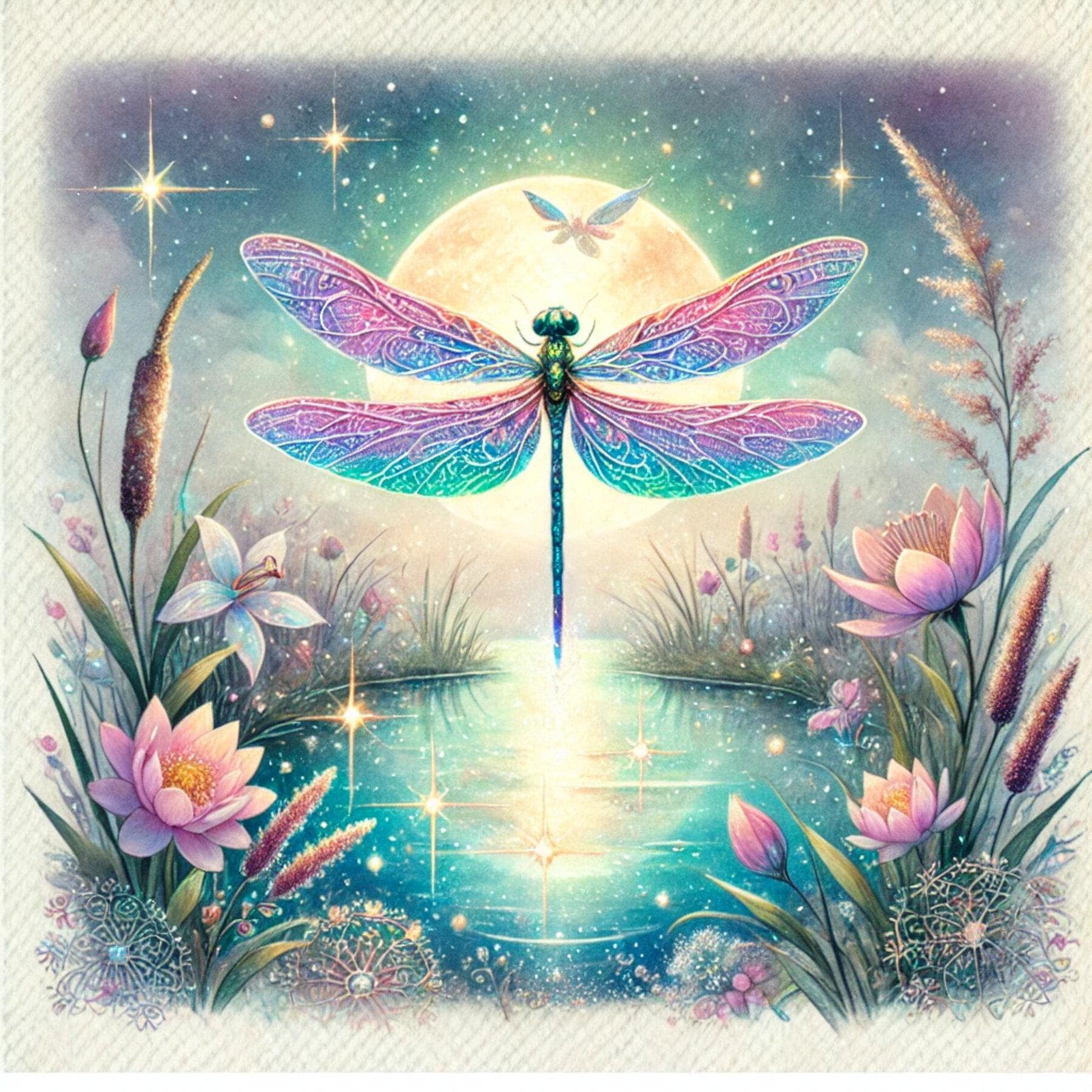 Dragonfly Fantasy, Magical Dragonflies, Whimsical Fantasy, Enchanted ...