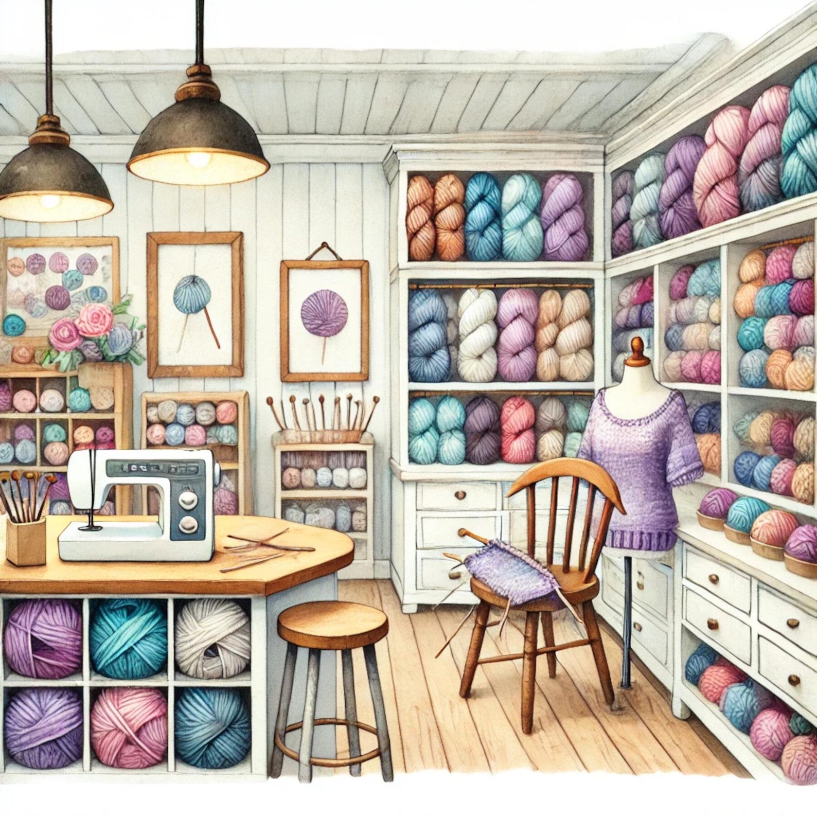 Knitting Shop, Yarn Store, Wool Supplies, Craft Store, Hand Dyed Yarn ...