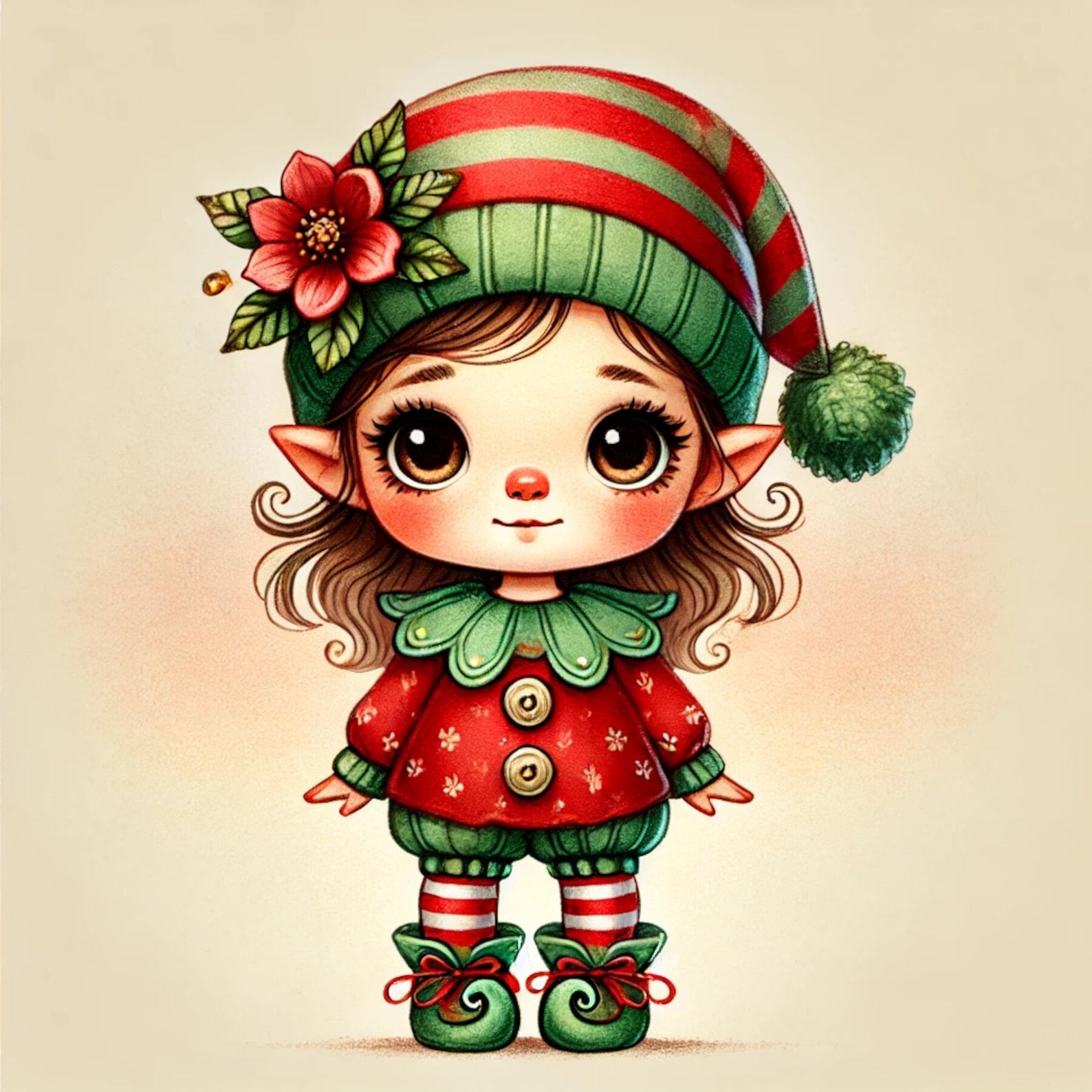 10 Baby Elf, Baby Elf Clipart, Girl Elf Jpg, Nursery Decor, Elf Images ...