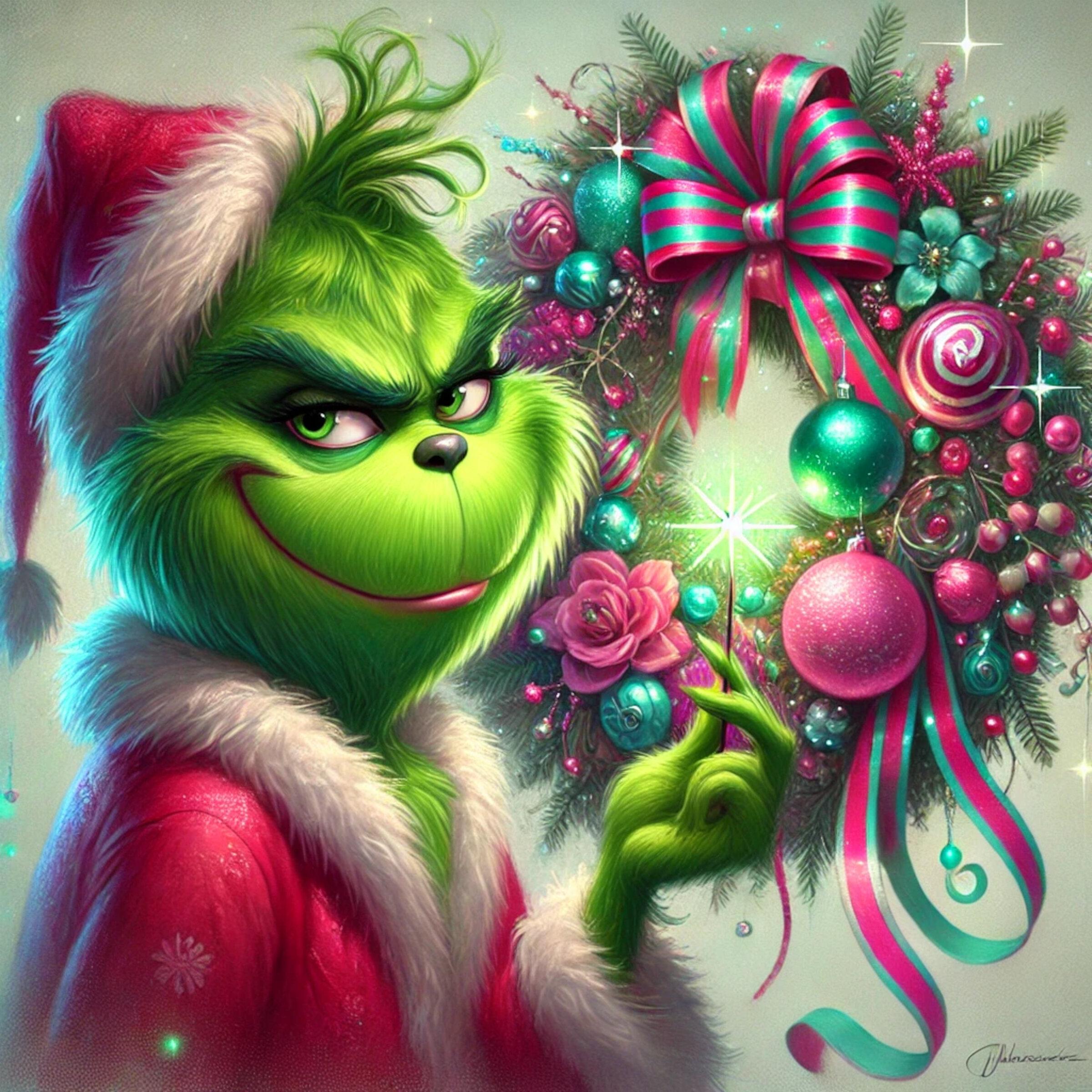 Wreath Thief, 10 Grinch Images, High Quality 300dpi, Grinch, Green Man ...