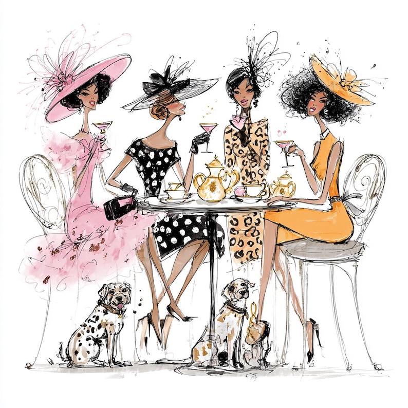 Posh Tea Party, Elegant Ladies, Stylish Hats, Luxury Lifestyle, Fancy ...