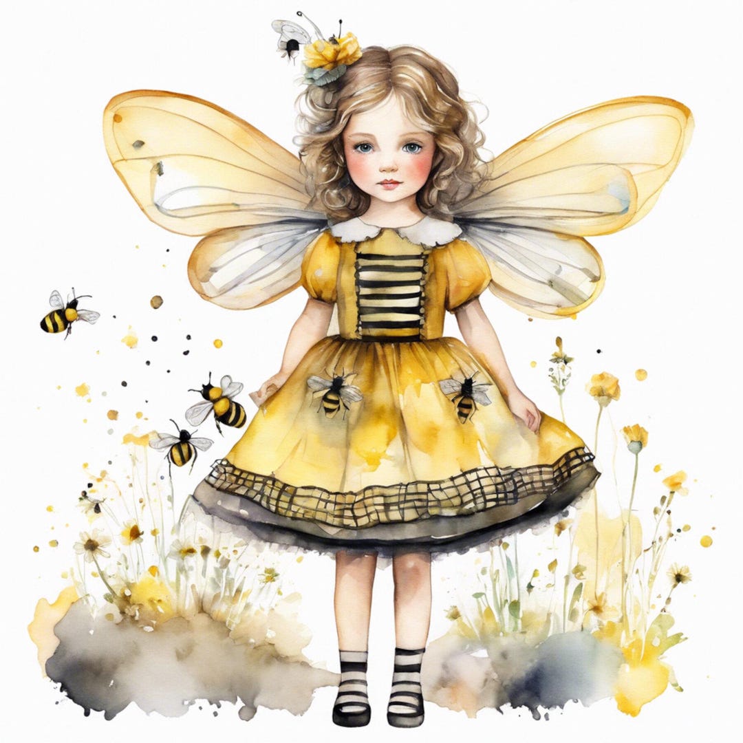 10 Bumble Bee Fairy Images, Fairy Clipart, Fairy Images, Fairy Art ...