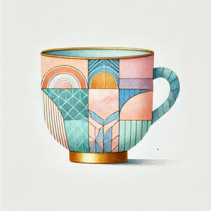 Teacup Collection, Tea Lovers, Tea Drinkers, Tea Cups, Quirky Clipart ...