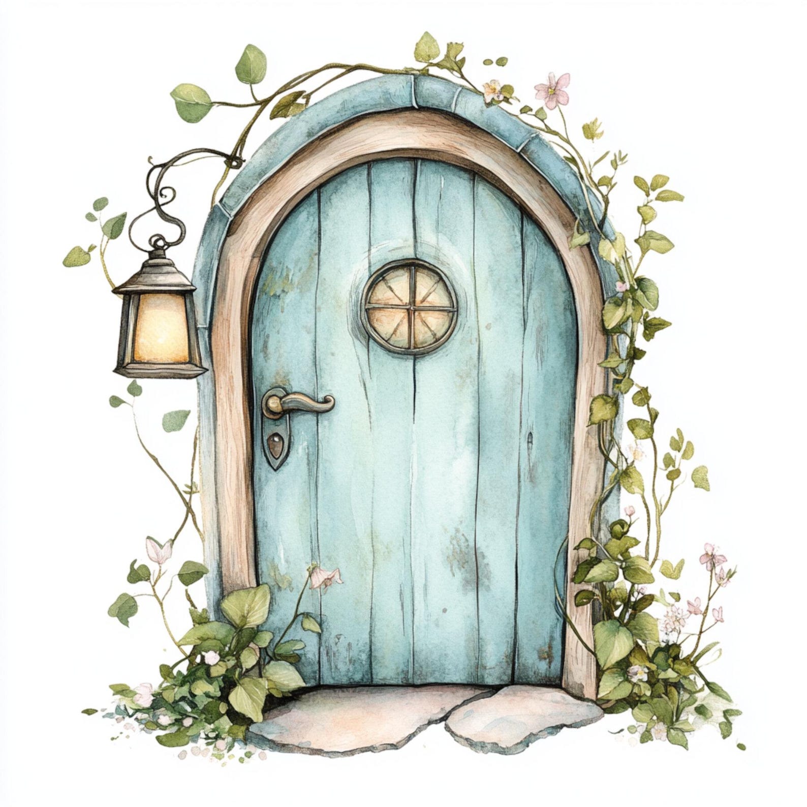 Fairy Door Art, Whimsical Door, Cottagecore Art, Garden Door, Magical ...