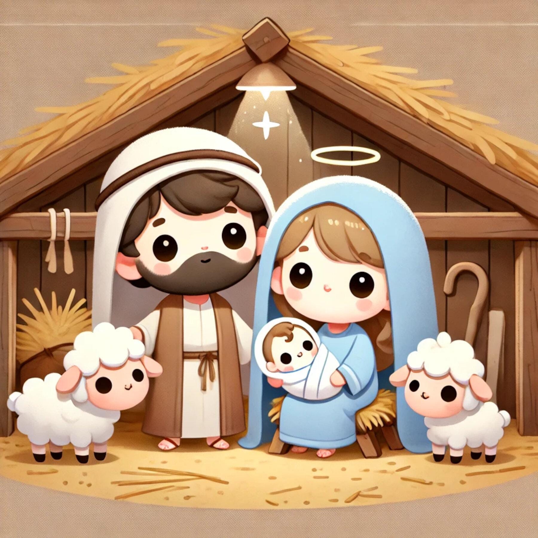 15 Nativity Scene, Nativity Clipart, Nativity Images, Whimsical ...