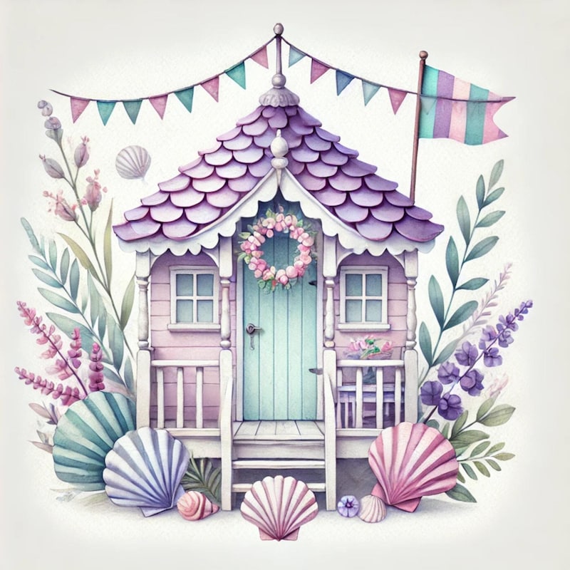 Whimsical Beach - Etsy