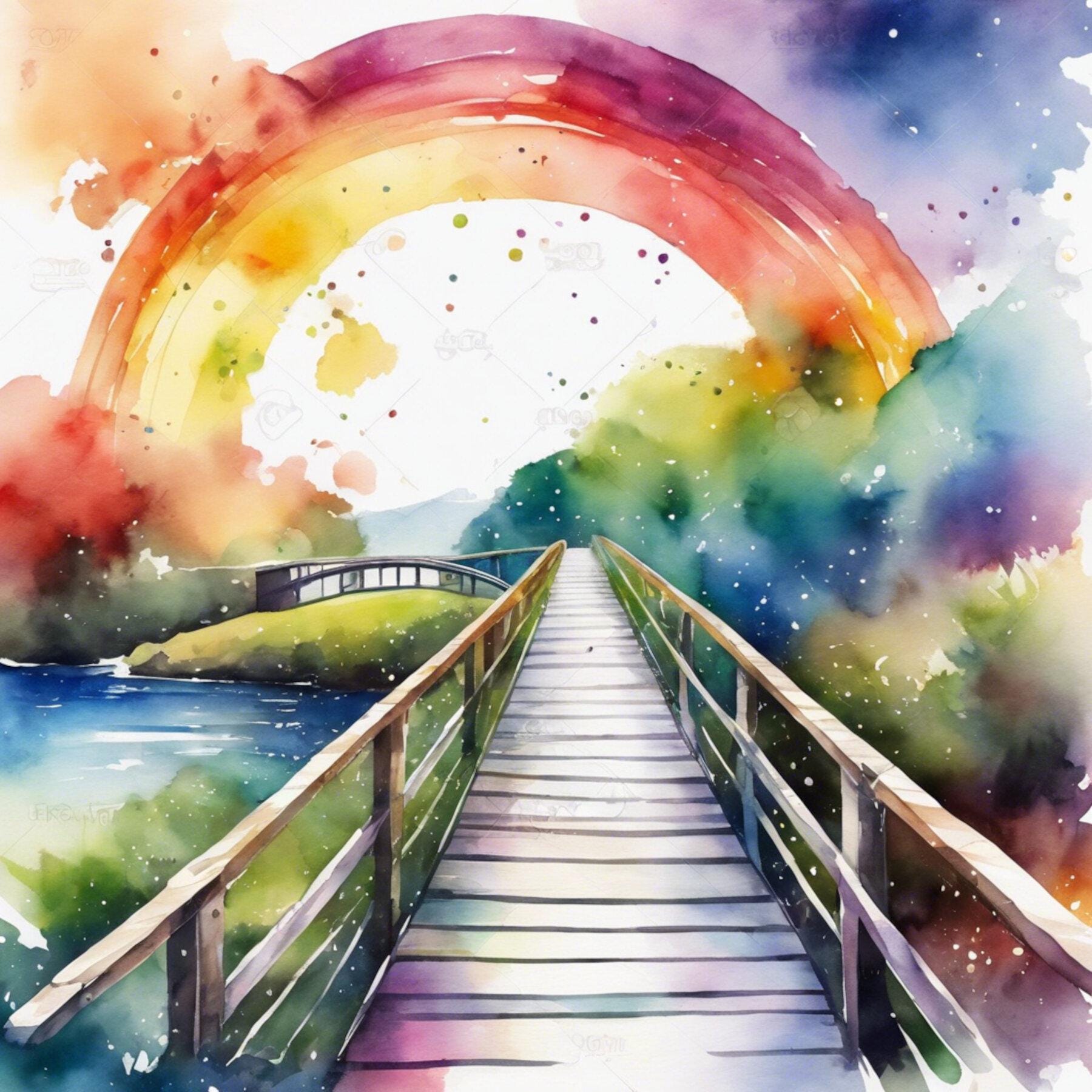 Rainbow Bridge - 10 Jpg Images, Rainbow Bridge Clipart, Rainbow Bridge ...