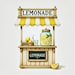 Lemonade Clipart, Summer Stand Art, Fresh Lemons, Lemonade Stand, Mason ...