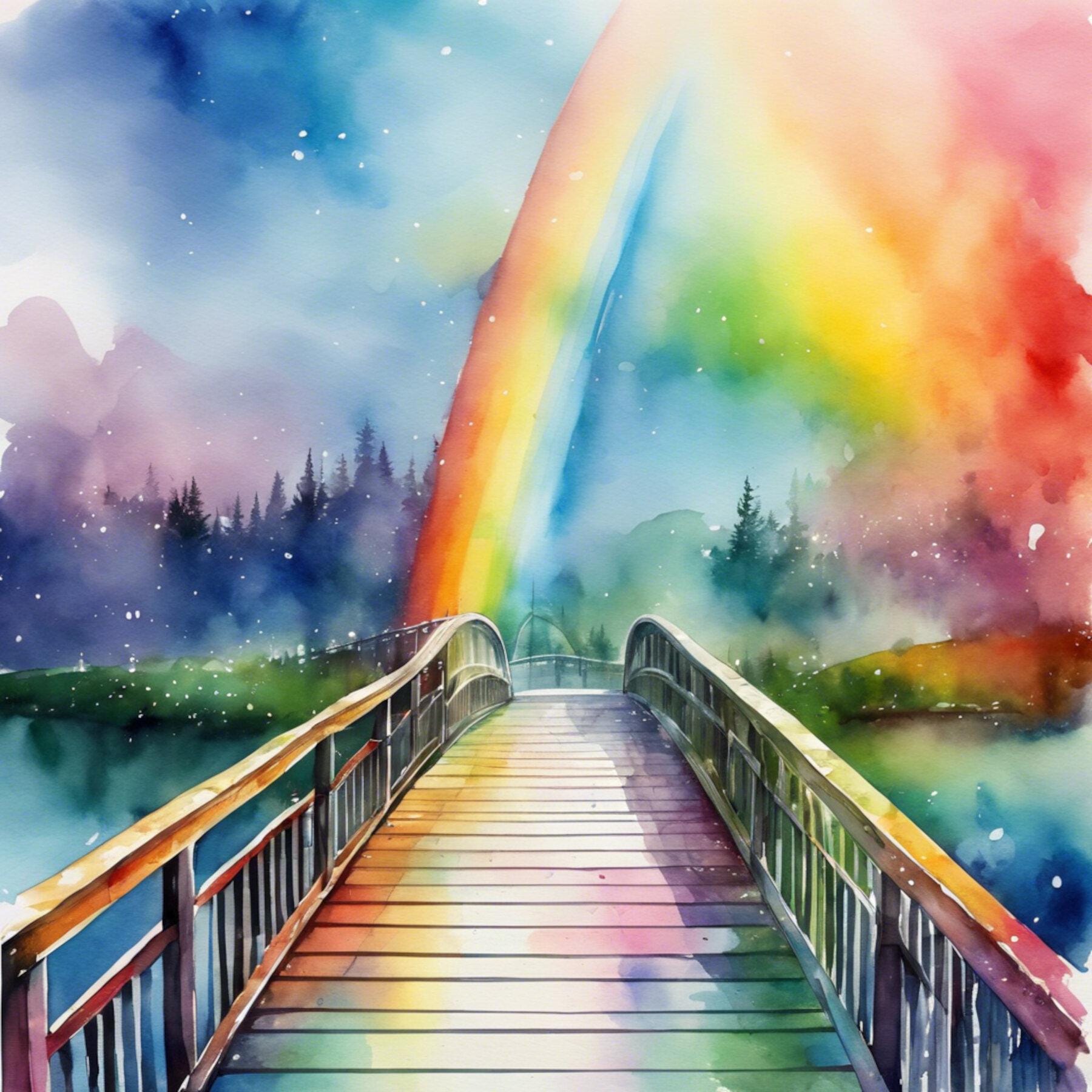 Rainbow Bridge - 10 Jpg Images, Rainbow Bridge Clipart, Rainbow Bridge ...