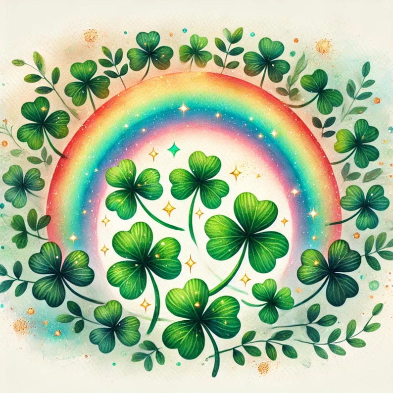 Shamrock Rainbows, St Patricks Day, Luck of the Irish, Lucky Charms ...