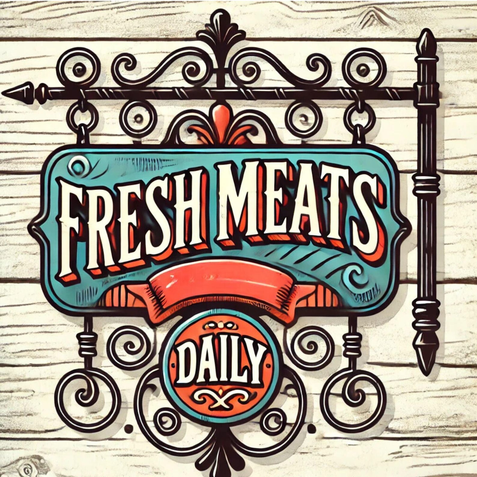 Butcher Shop, Butcher, Butcher Shop Images, Whimsical Clipart, Shop ...