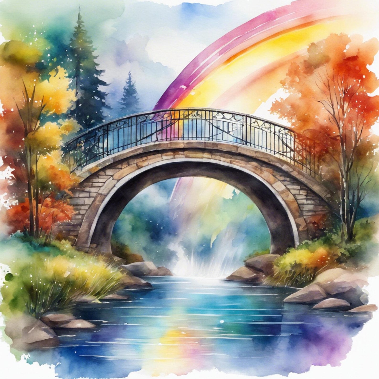 Rainbow Bridge - 10 Jpg Images, Rainbow Bridge Clipart, Rainbow Bridge ...