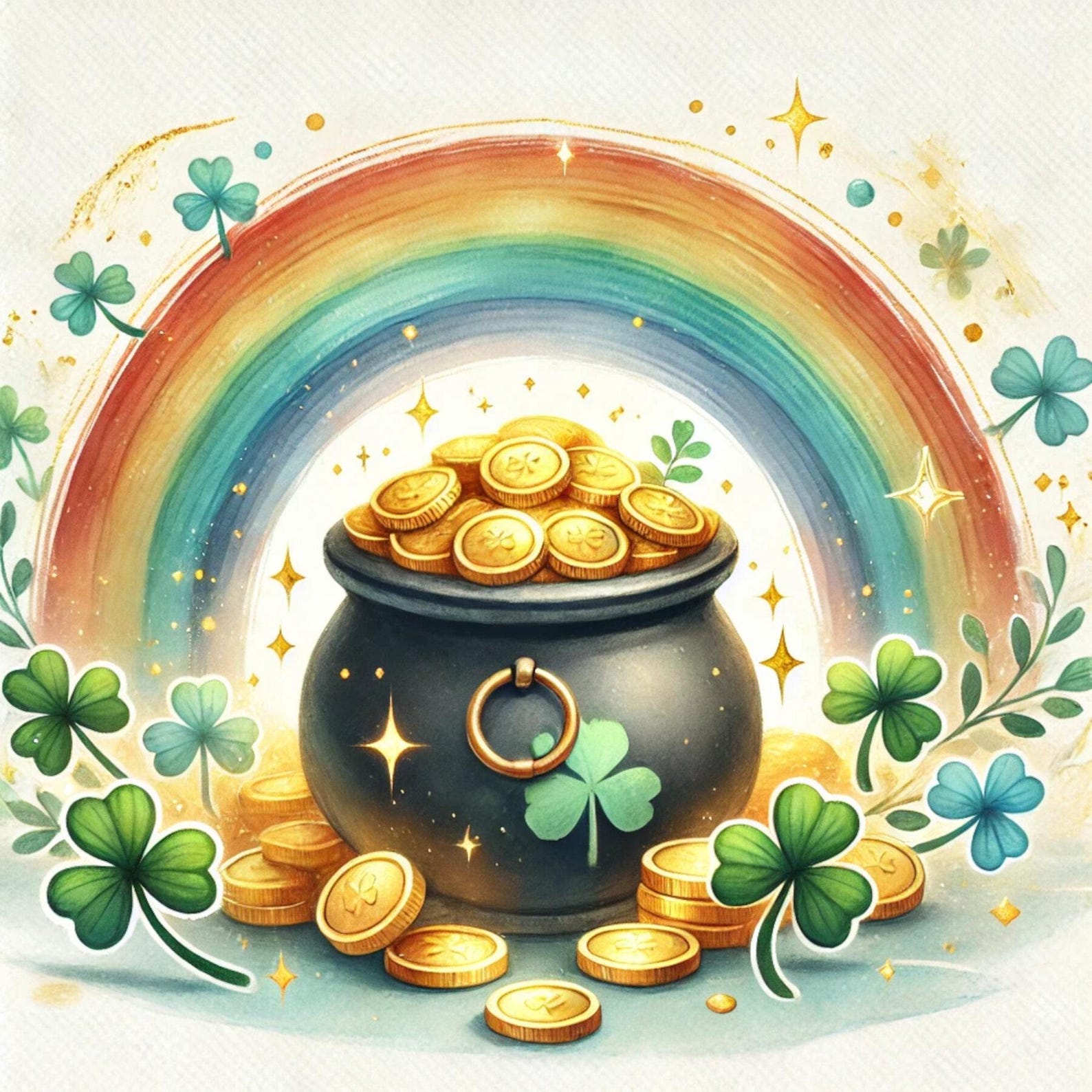 Pot of Gold, Luck of the Irish, Lucky Charm, St. Patrick's Day ...
