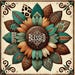 Ranchhouse Radiance, Rustic Sunflower, Western Floral, Blessed Design ...