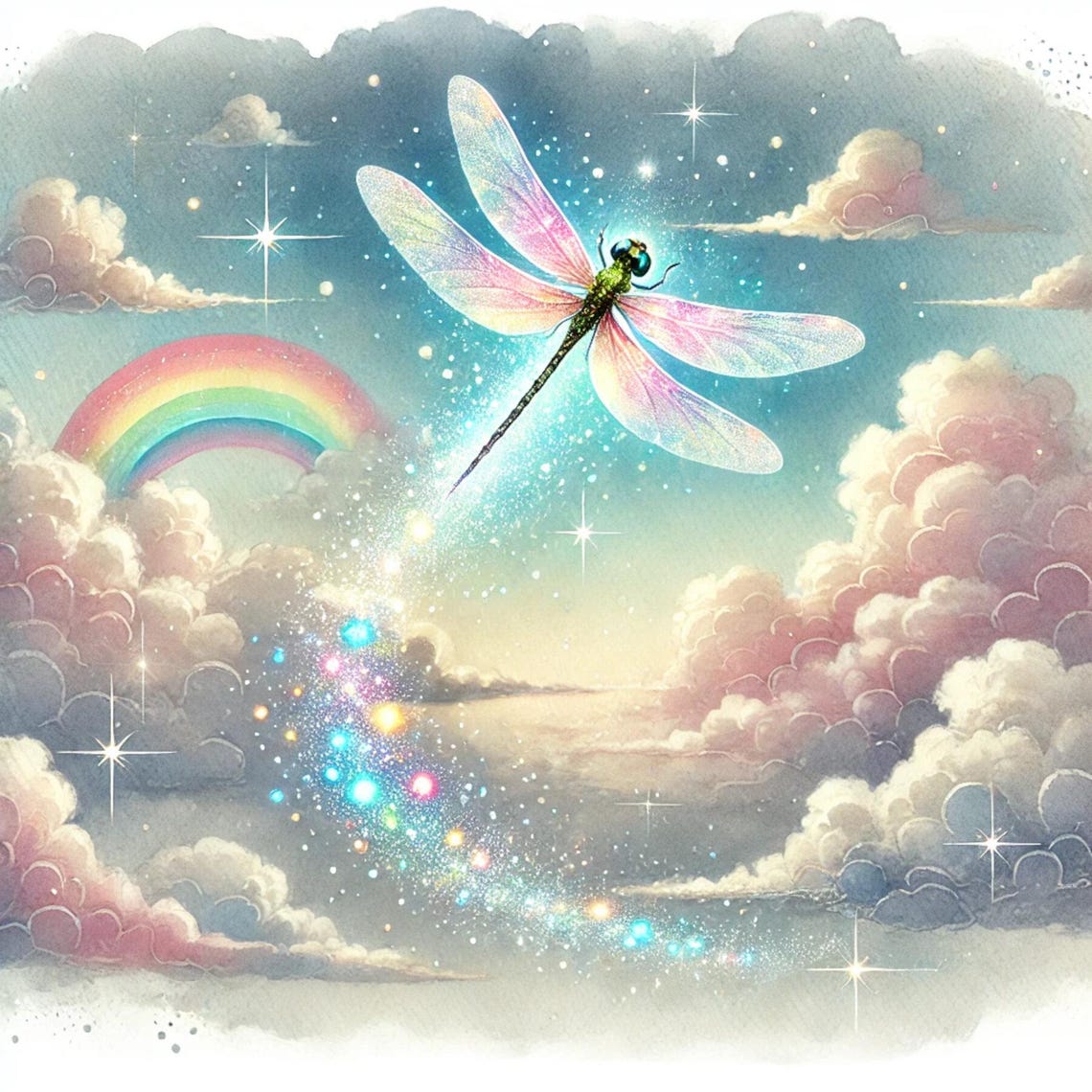 Dragonfly Fantasy, Magical Dragonflies, Whimsical Fantasy, Enchanted ...