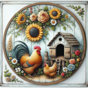 Country Chicken Clipart, Chicken Images, Chicken Jpg, Country Core ...