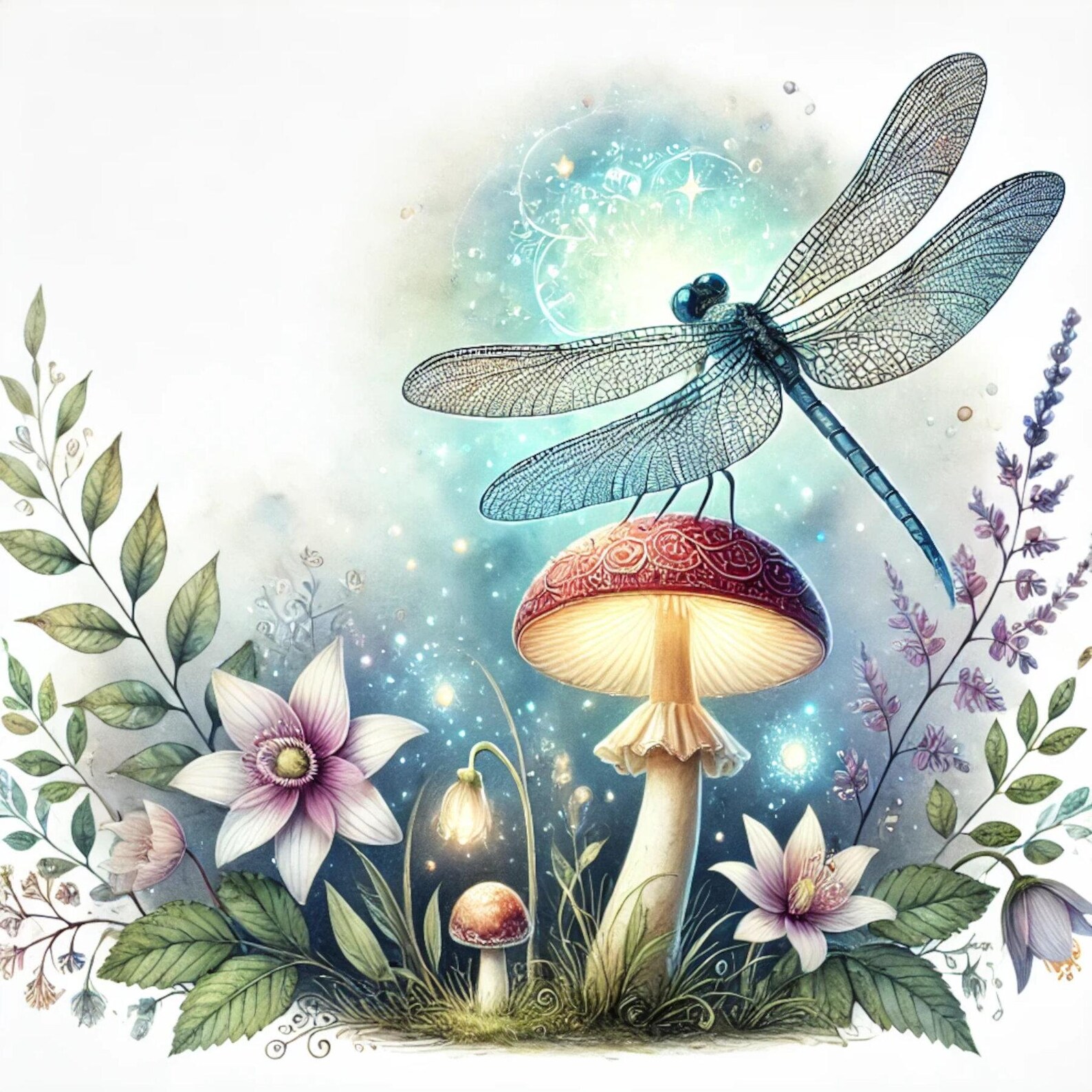 Dragonfly Fantasy, Magical Dragonflies, Whimsical Fantasy, Enchanted ...