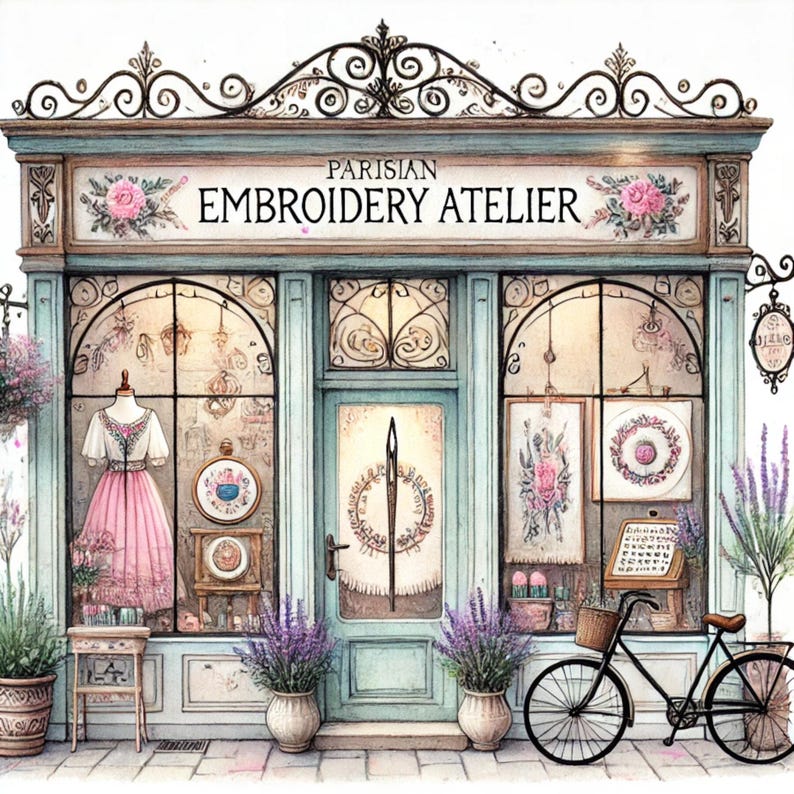 The Embroidery Shop, Embroidery Boutique, Handmade Embroidery ...