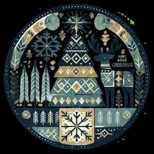 Scandi Xmas, Scandinavian Theme, Christmas Trees, Reindeer, Scandi ...