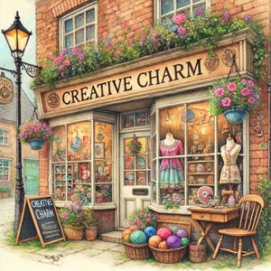 The Craft Shop, Sewing, Knitting, Embroidery, Polymer Clay, Paper ...