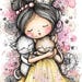 Princess Art, Cute Kittens, Cat Lover Gift, Pink Nursery, Girly Decor ...