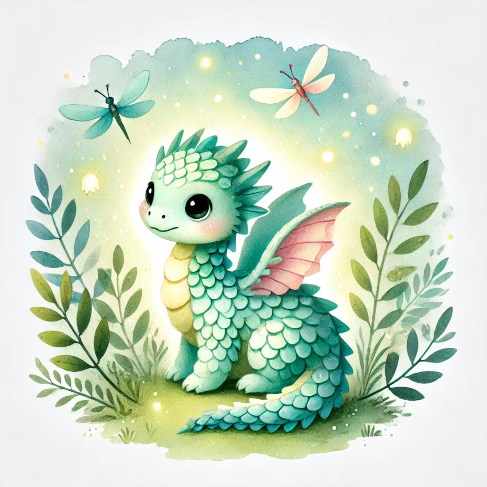 10 Cute Baby Dragon Images, Baby Dragon Clipart, Dragon Images, Nursery ...