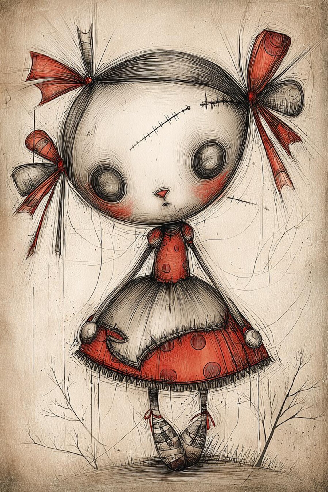 Gothic Doll, Haunted Doll, Creepy Cute, Circus Doll, Spooky Fairy ...