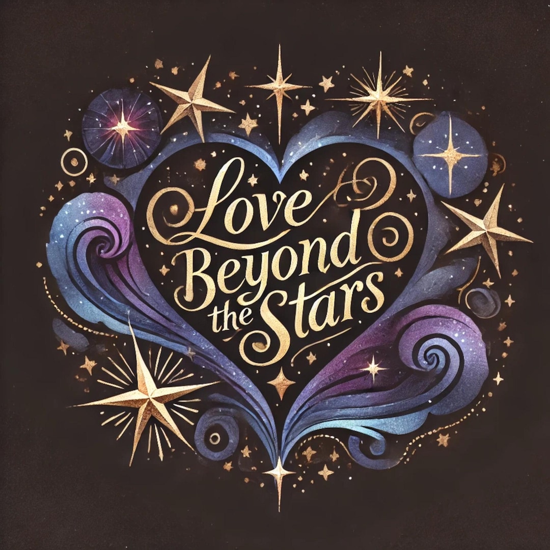Galaxy of Love, Cosmic Heart Art, Galaxy Love Designs, Starry Romantic ...