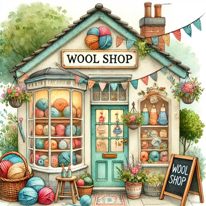 The Wool Shop, Cozy Wool Vibes, Knitting Supplies, Yarn and Needles ...