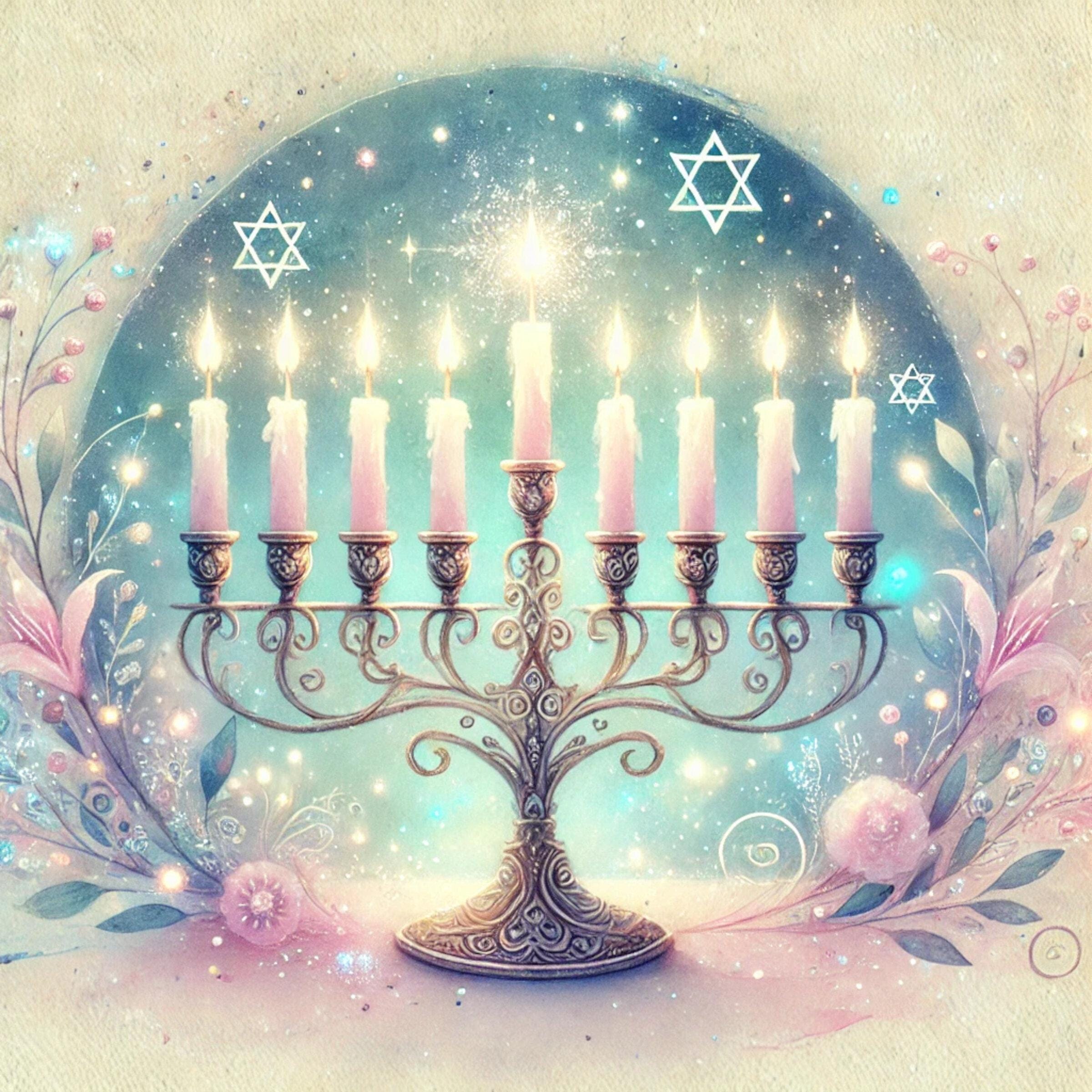10 Menorah Clipart, Hanukkah Menorah, Jewish Candle Holder, Decorative ...