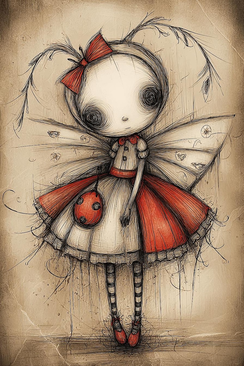 Gothic Doll, Haunted Doll, Creepy Cute, Circus Doll, Spooky Fairy ...