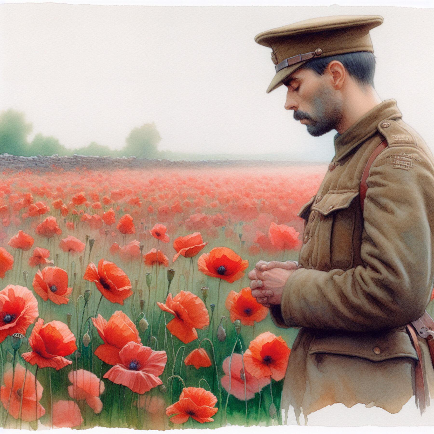 15 Remembrance Day Clipart JPG Files, Field of Poppies, WW1, WW2, We ...