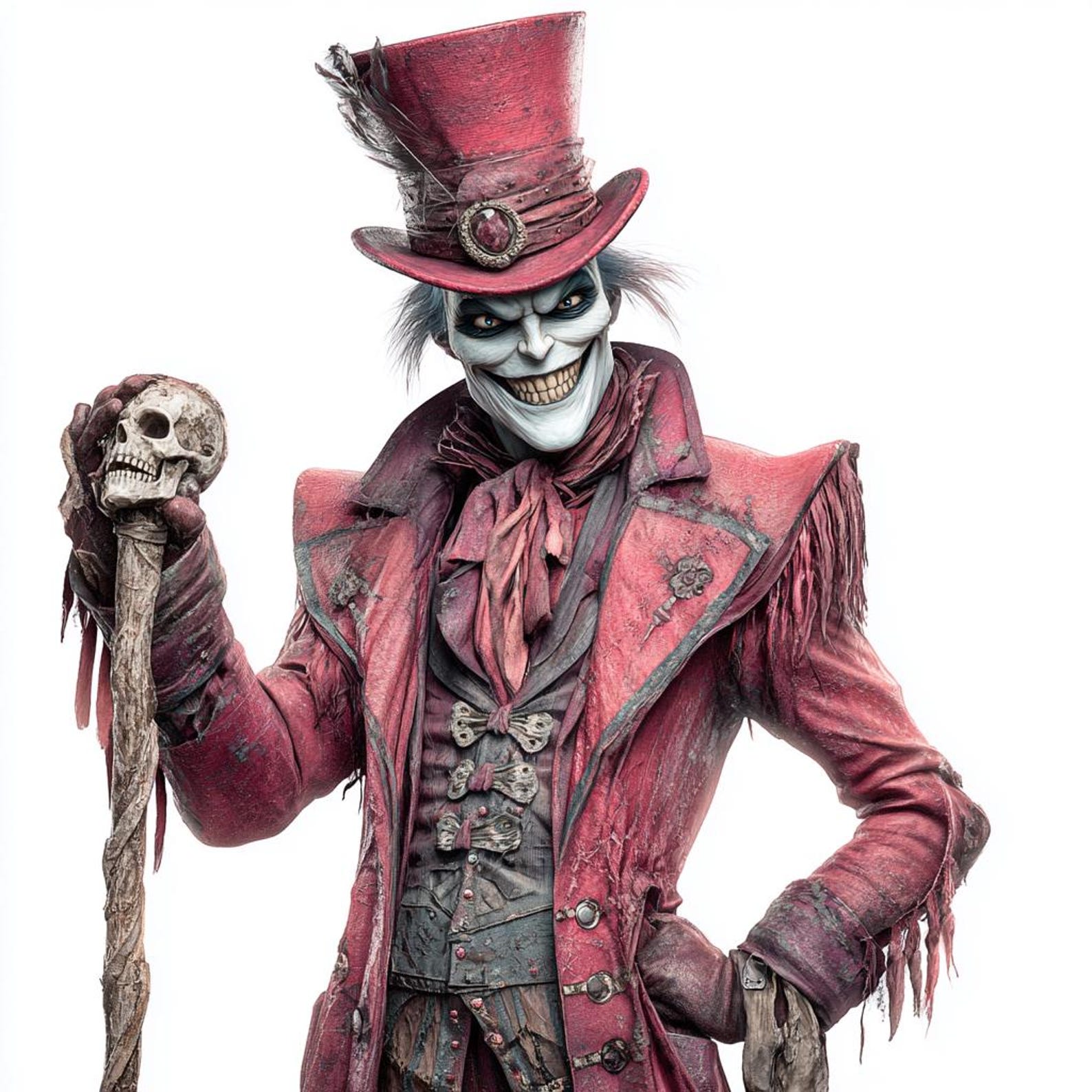 Voodoo Clown, Evil Jester, Dark Circus, Creepy Smile, Haunted Ring ...