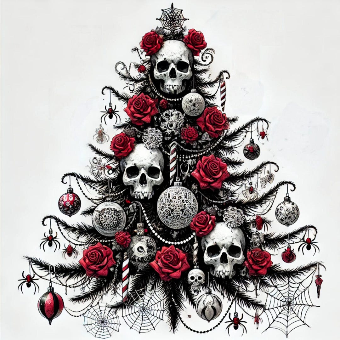 10 Gothic Christmas Trees, Gothic Christmas, Christmas Tree, Gothic ...