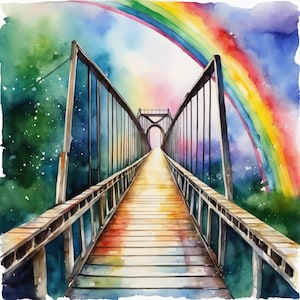Rainbow Bridge - 10 Jpg Images, Rainbow Bridge Clipart, Rainbow Bridge ...