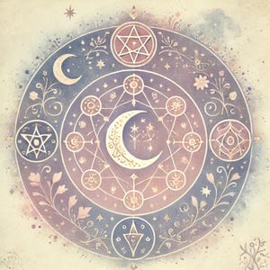 20 Mystical Symbols Clipart, Mystical Images, Magical Images, Stars ...