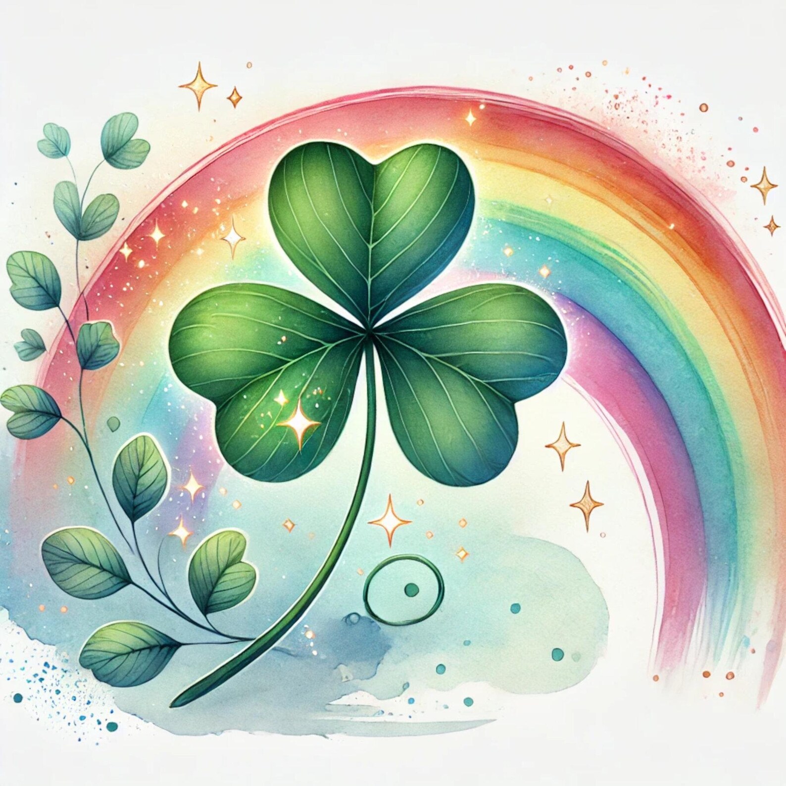 Shamrock Rainbows, St Patricks Day, Luck of the Irish, Lucky Charms ...