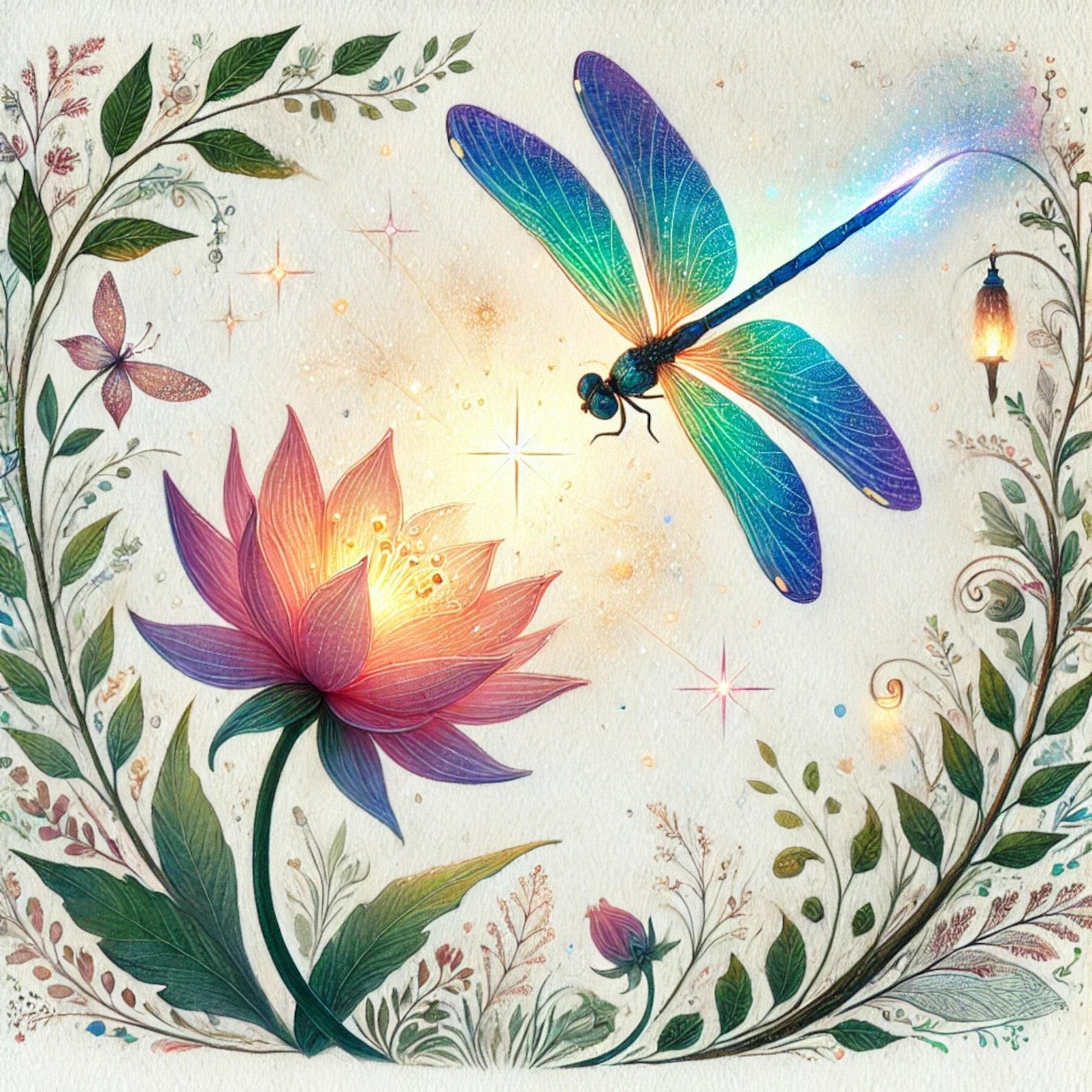 Dragonfly Fantasy, Magical Dragonflies, Whimsical Fantasy, Enchanted ...
