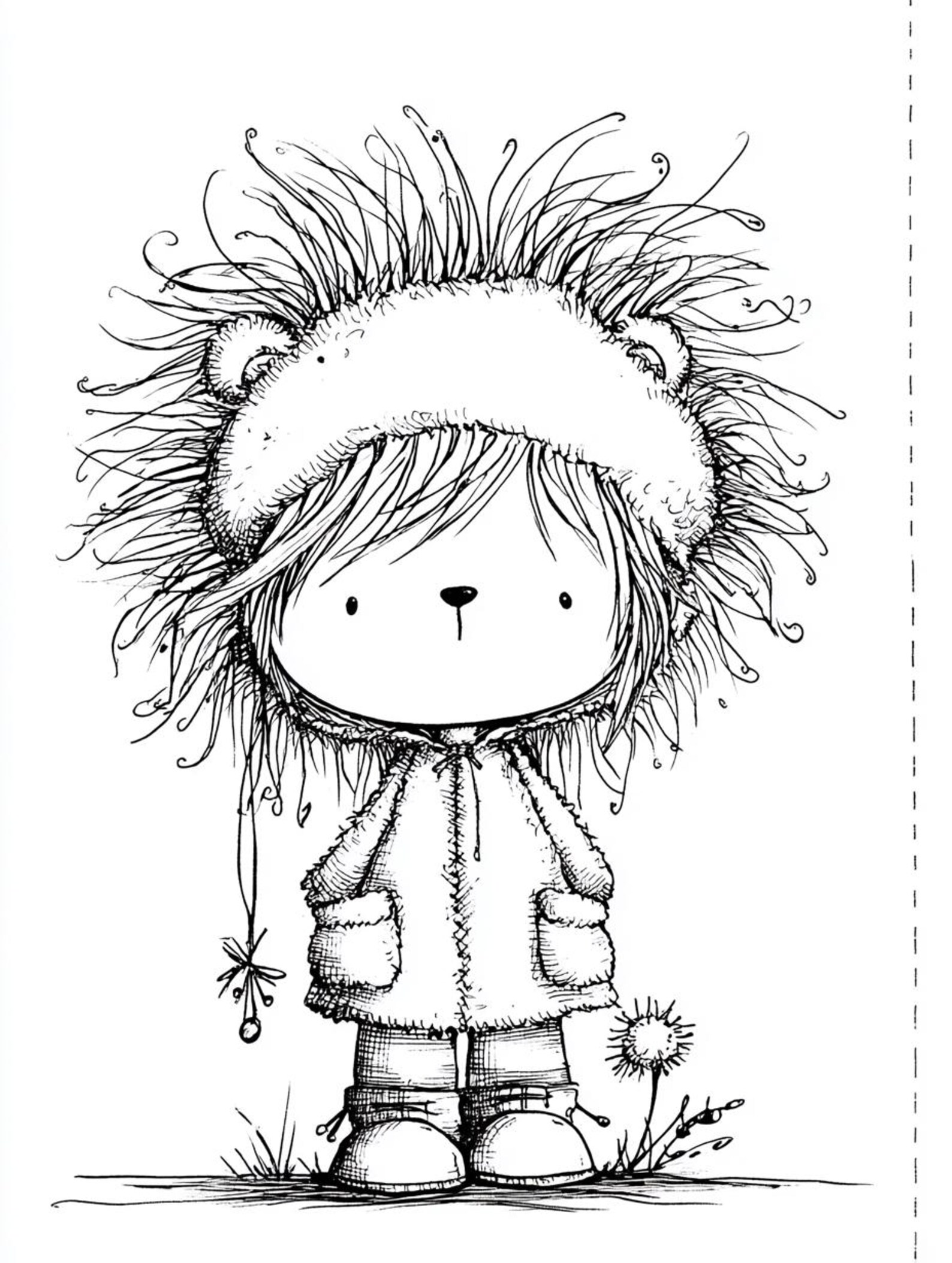 Lion Kid Art, Cute Lion Suit, Dress up Lion, Tiny Roar Kid, Wild Mane ...